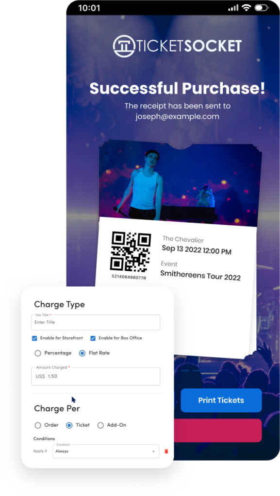 General Admission Ticketing - TicketSocket